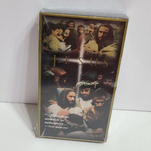 Media | Vintage Jesus 1979 Movie Vhs Vcr Cassette Tape Christian Brian ...